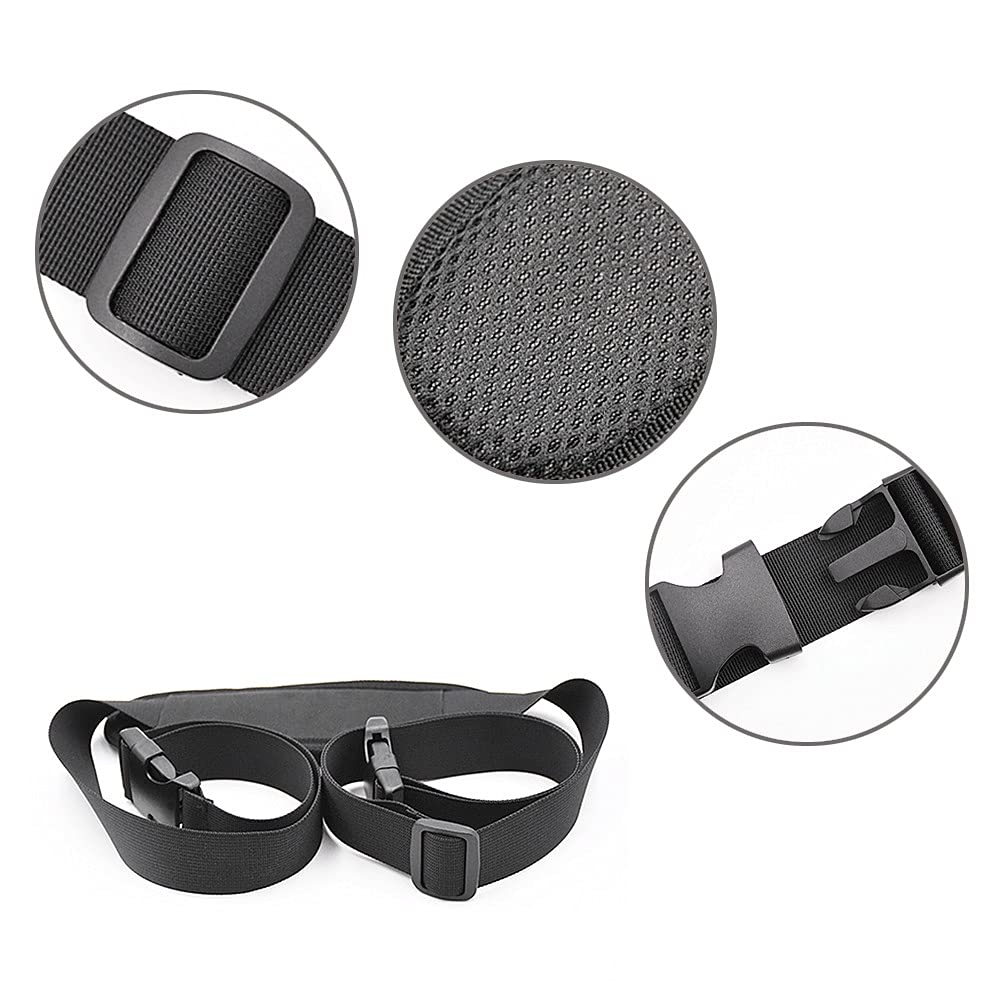 MiOYOOW Scooter Shoulder Strap, Scooter Carrying Strap with Non-Slip Shoulder Pad Adjustable Shoulder Straps Belt Band for Carrying Bikes Yoga Mat Skateboard