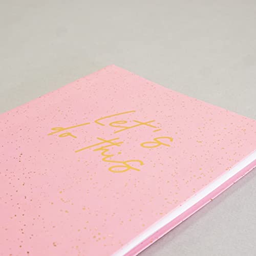 Letts of London Inspire Weekly/Monthly Planner, 12 Months, January to December, 2024, A5 Size, 8.25" x 5.875", Multilingual, Pink (C082021-24)