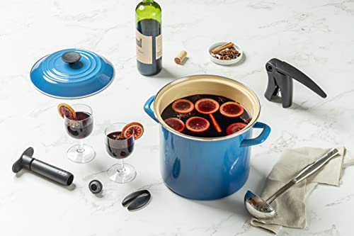 Le Creuset Enamel On Steel Stockpot, 8 qt., Marseille