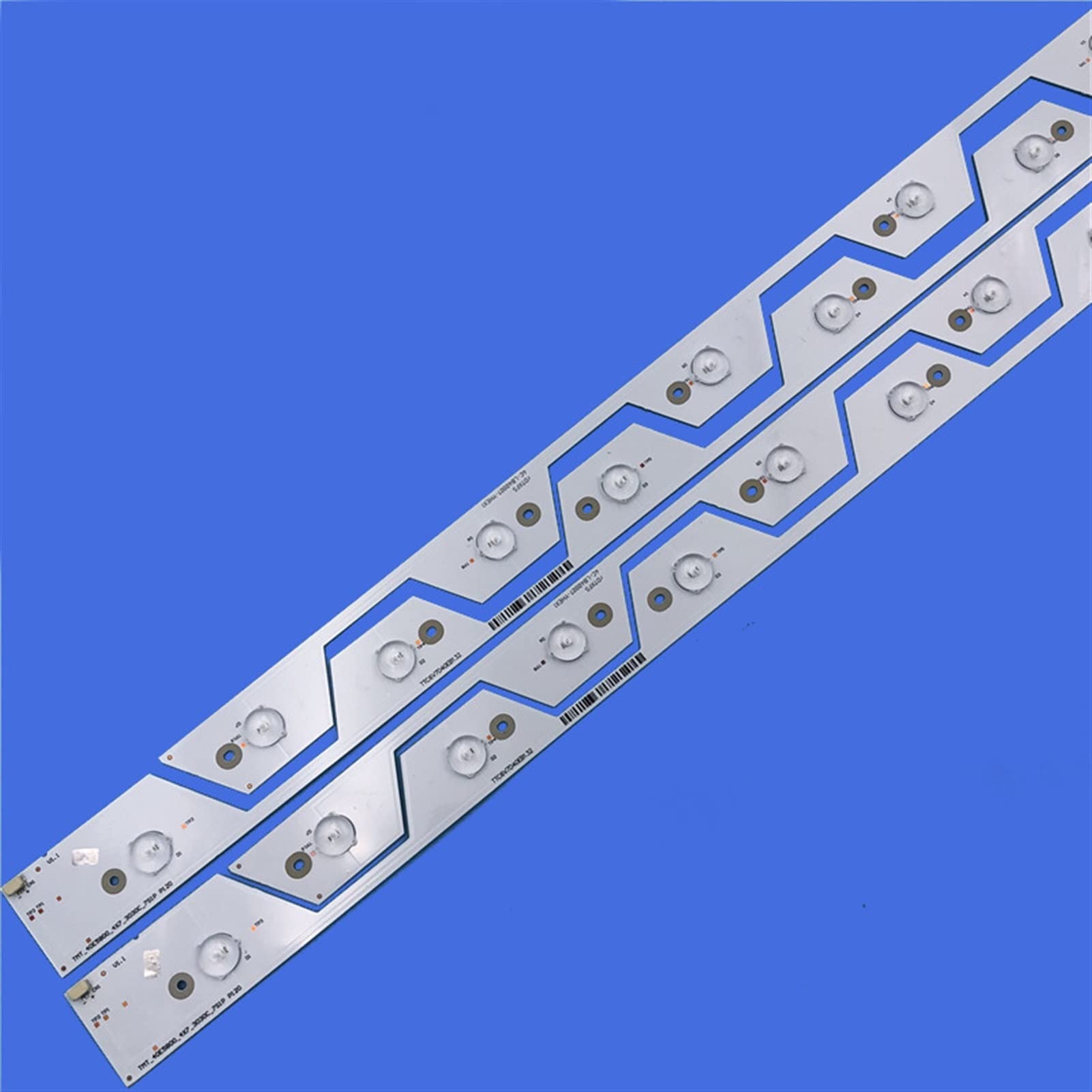 JUSTPENGHUI 7 Lamps Compatible with TCL L40E5800A-UD LED Backlight 40HR330M07A1 4C-LB4007-HR2 TMT-40E5800-4X7-3030C-7S1P TV Light bar