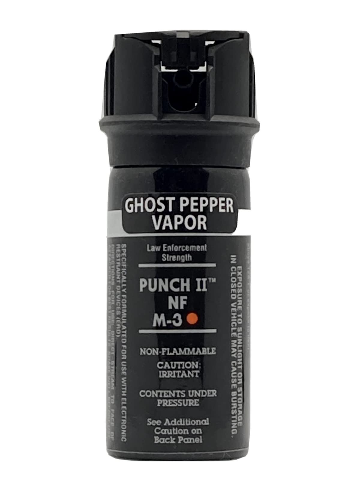 NW Self Defense Products Punch II Pepper Spray (NF), Ghost Pepper Vapor - Flip Top 2 oz. (by Aerko International)