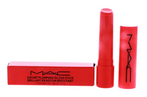 MAC Squirt Plumping Gloss Stick - 12 Heat Sensor (Red) - .08 oz / 2.3 g