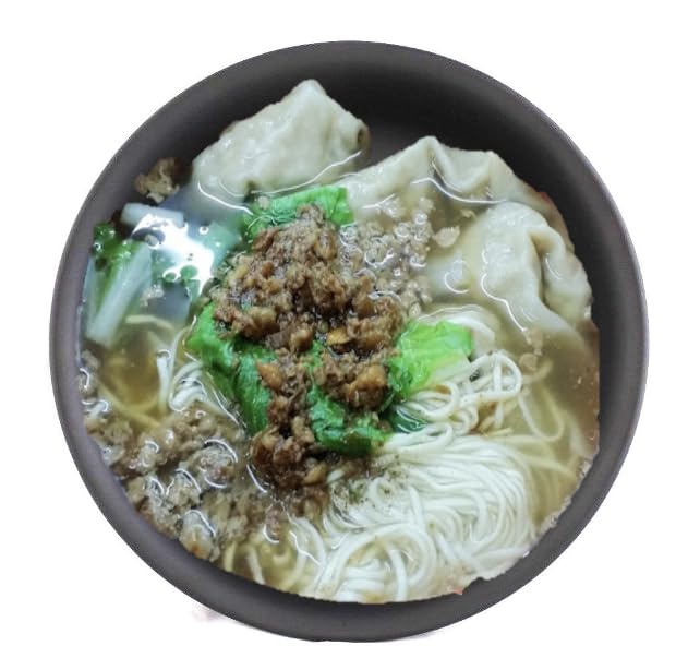 Lucky Star Melamine Round Bowls Set Ramen Vietnam Pho Noodles Soup Bowls, 8-1/16"dia. X 3-1/16” H (Capacity: 48 oz), Black (24)