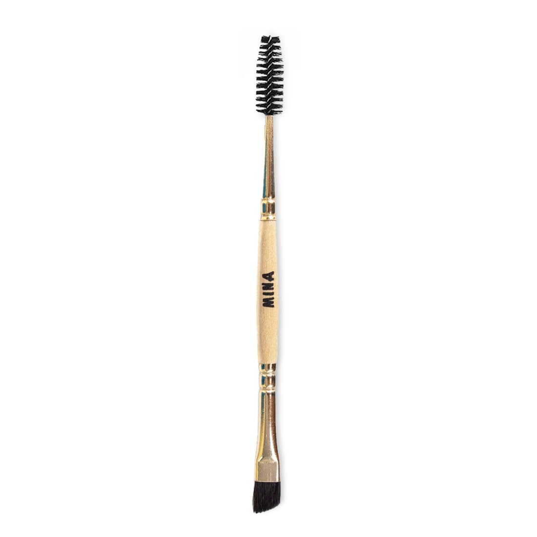 MinaiBrow Instant Hair Dye Kit Dark Brown | Natural Spot Coloring Tinting Powder with Duo Angled Brush, Water & Smudge Proof | 100% Grey Coverage Upto 30 Applications