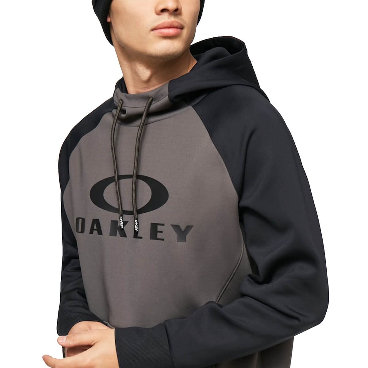 Oakley mens 2.0 Sierra DWR Fleece Hoody 2 0, Blackout/New Dark Brush, Medium US