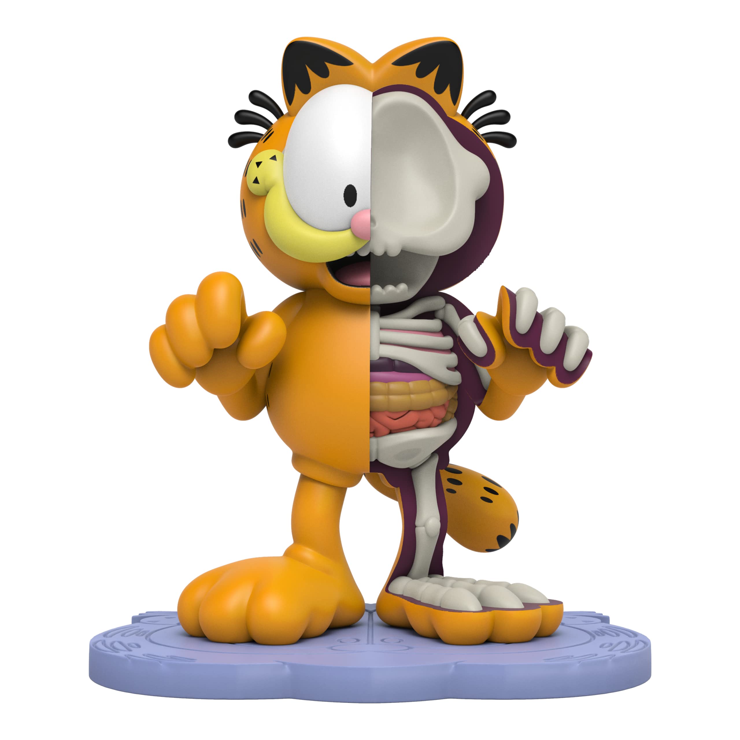 Mighty Jaxx Freeny's Hidden Dissectibles: Garfield - Art Collectibles| Single Box | Multicolor| 4" PVC & Vinyl Art Toy Blindbox