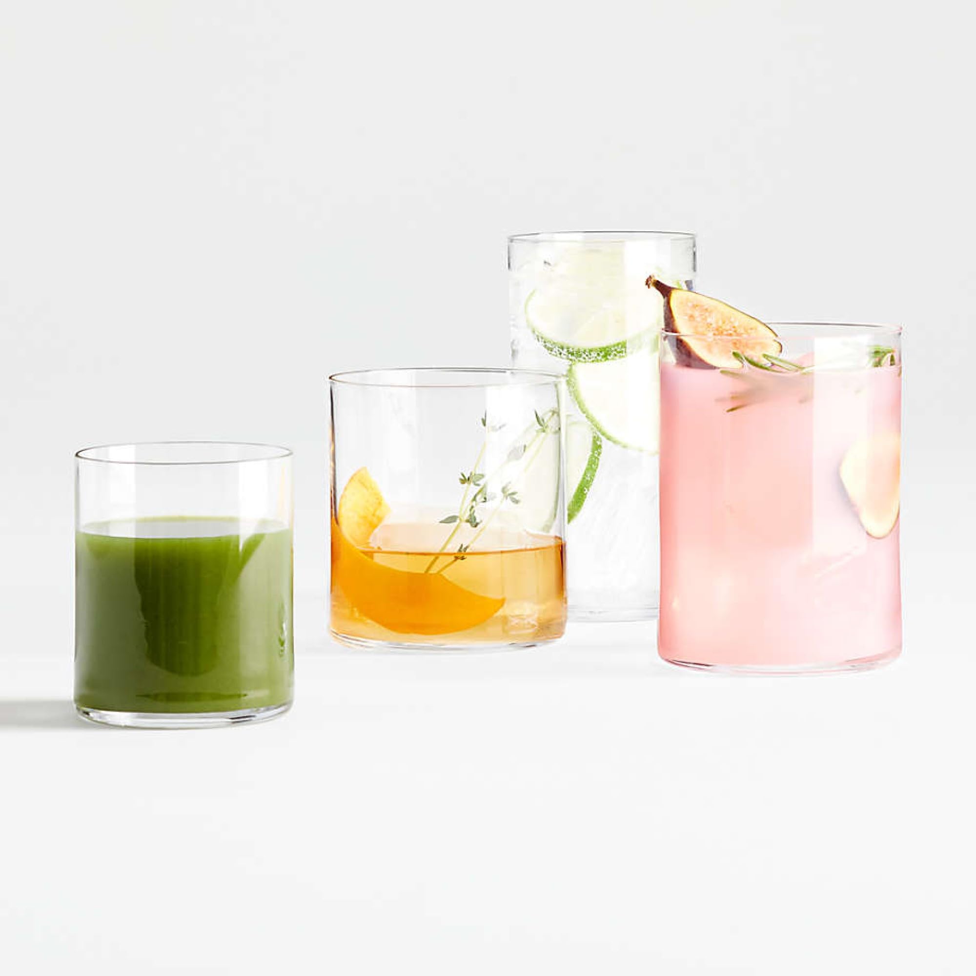 Luigi Bormioli Top Class 15.25 Oz Thin All Purpose Glass, Set Of 6 Drinking Glasses, Son.hyx High Tech Blown Crystal Glass, For Cocktail, Ice Tea, Water, Juice, Made In Italy