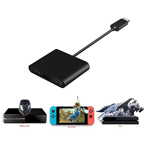 SOLUSTRE Switch Controller USB Adapters 3pcs Controller Adapter Controller Game Controller Adapter Controller Switch Switch Adapter Gamepad Joystick Adapter USB Controller USB Controller