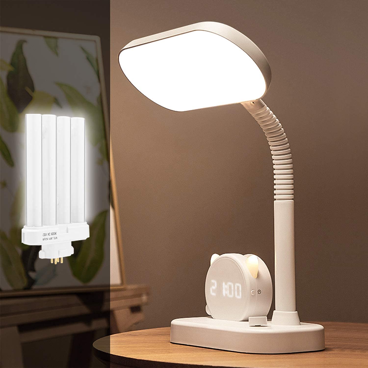 MyGift 27 W Daylight Color FML Lamp 27 Watt LED Replacement Light Bulb for Solarex Floor Sun Lamp