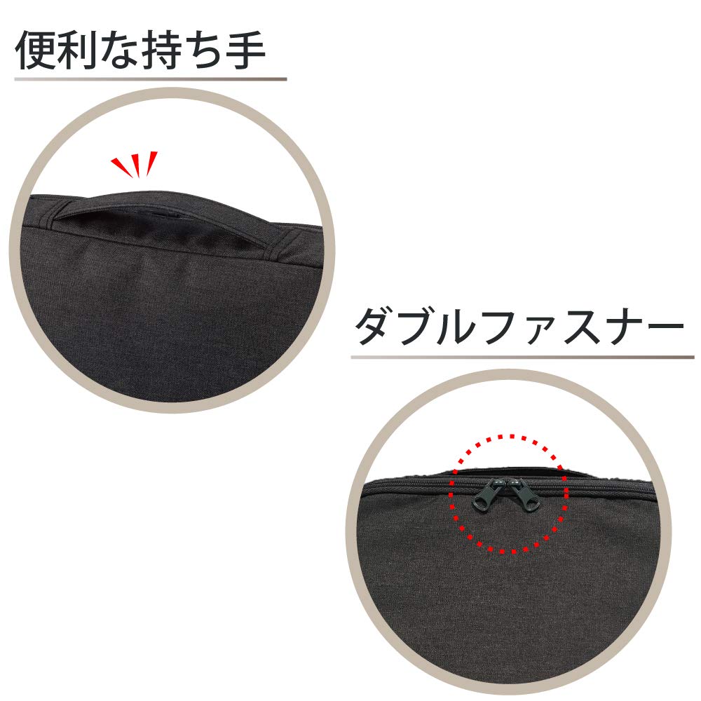KOKUYO Bag in Bag Tool Pen-Stand Haco-Biz (Black)