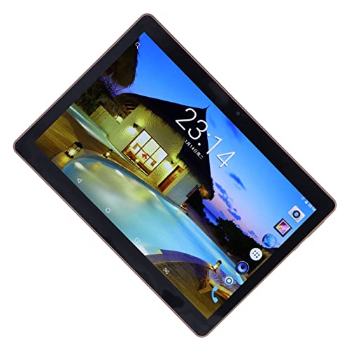 RTLR Touch Screen Tablet 10.1 Inch Tablet 5500mAh HD IPS Screen 0.3MP Front 2MP Back Octa Core with USB Cable for Study (US Plug)
