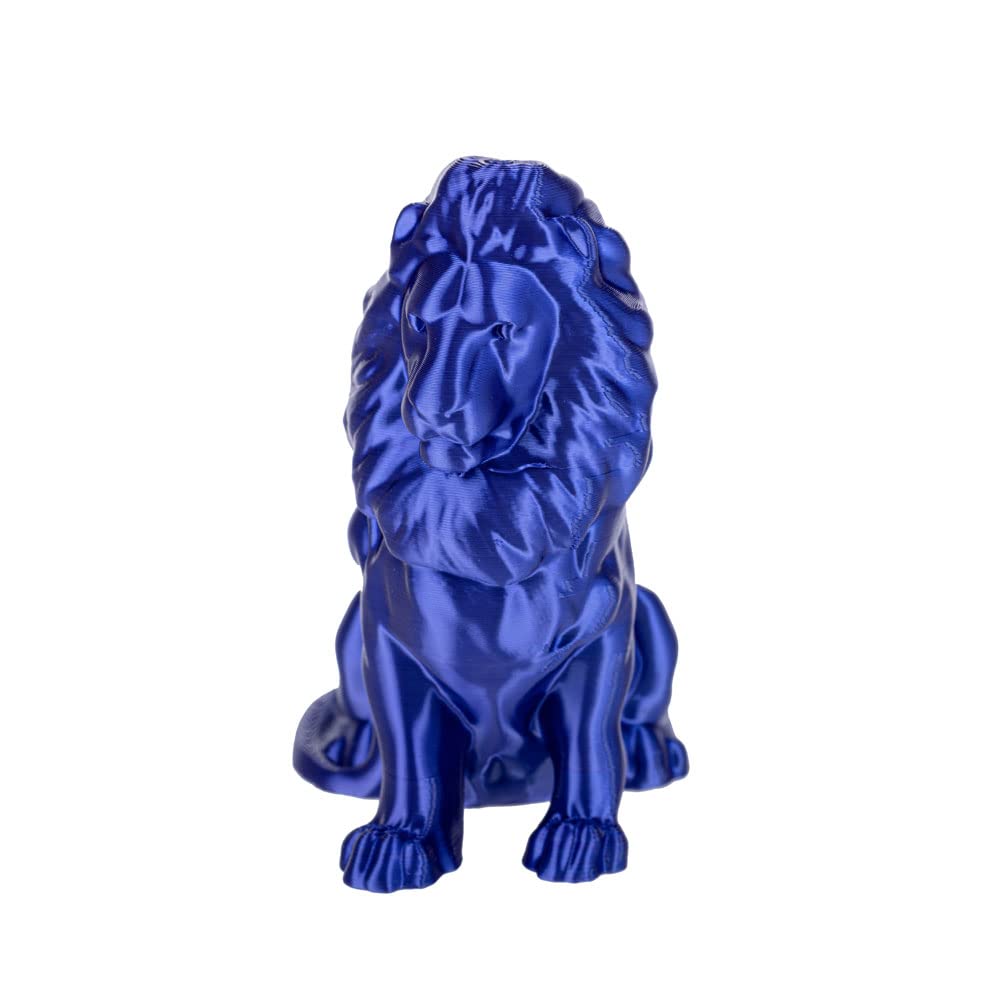 Silk PLA Pro Silk Sapphire Blue PLA Filament 1.75mm 1KG 3D Printer Filament 3D Printing Materials Silky Metallic Metal Silk PLA Pro Plus Blue Filament CC3D