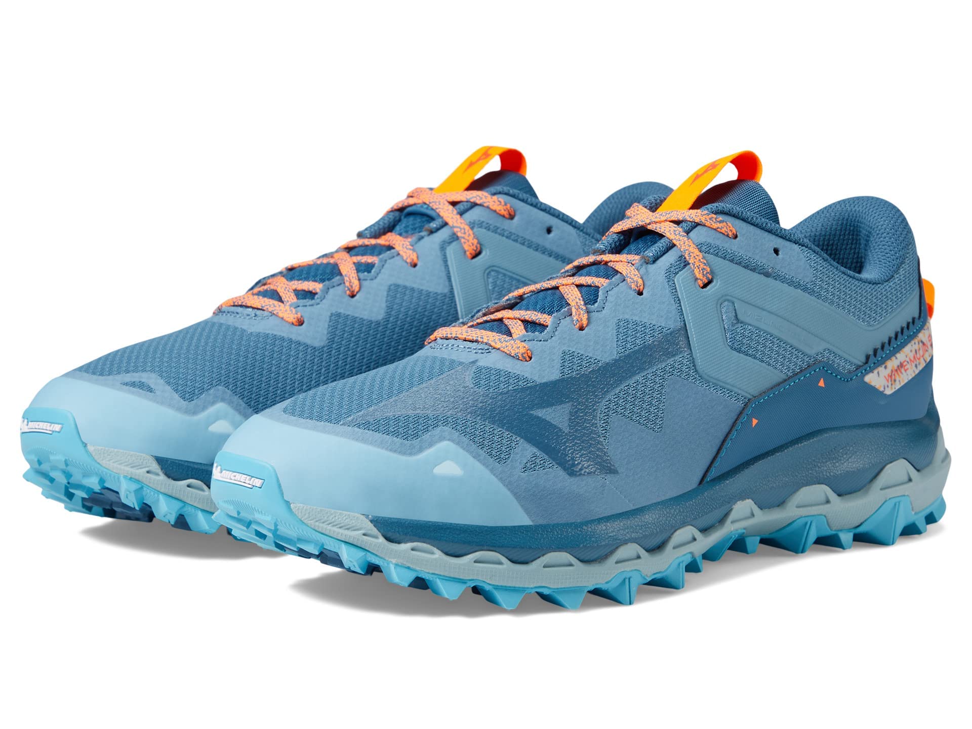 Mizuno Men's Wave Mujin 9 Running Shoe, Provincial Blue/Baby Blue, 9