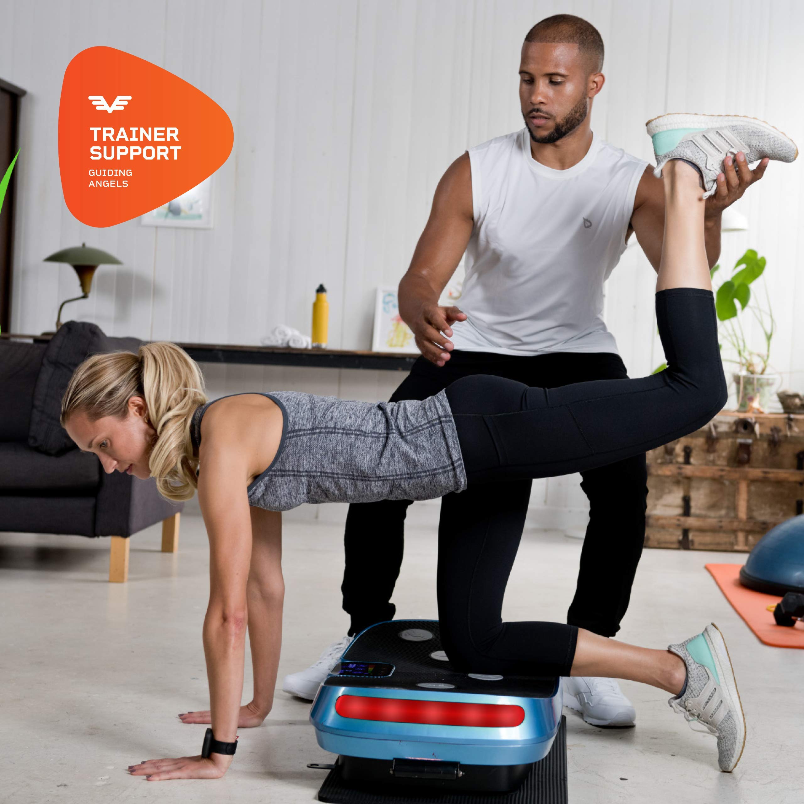 LifePro Rumblex 4D Vibration Plate Exercise Machine and Legra Hand Massager Machine Bundle