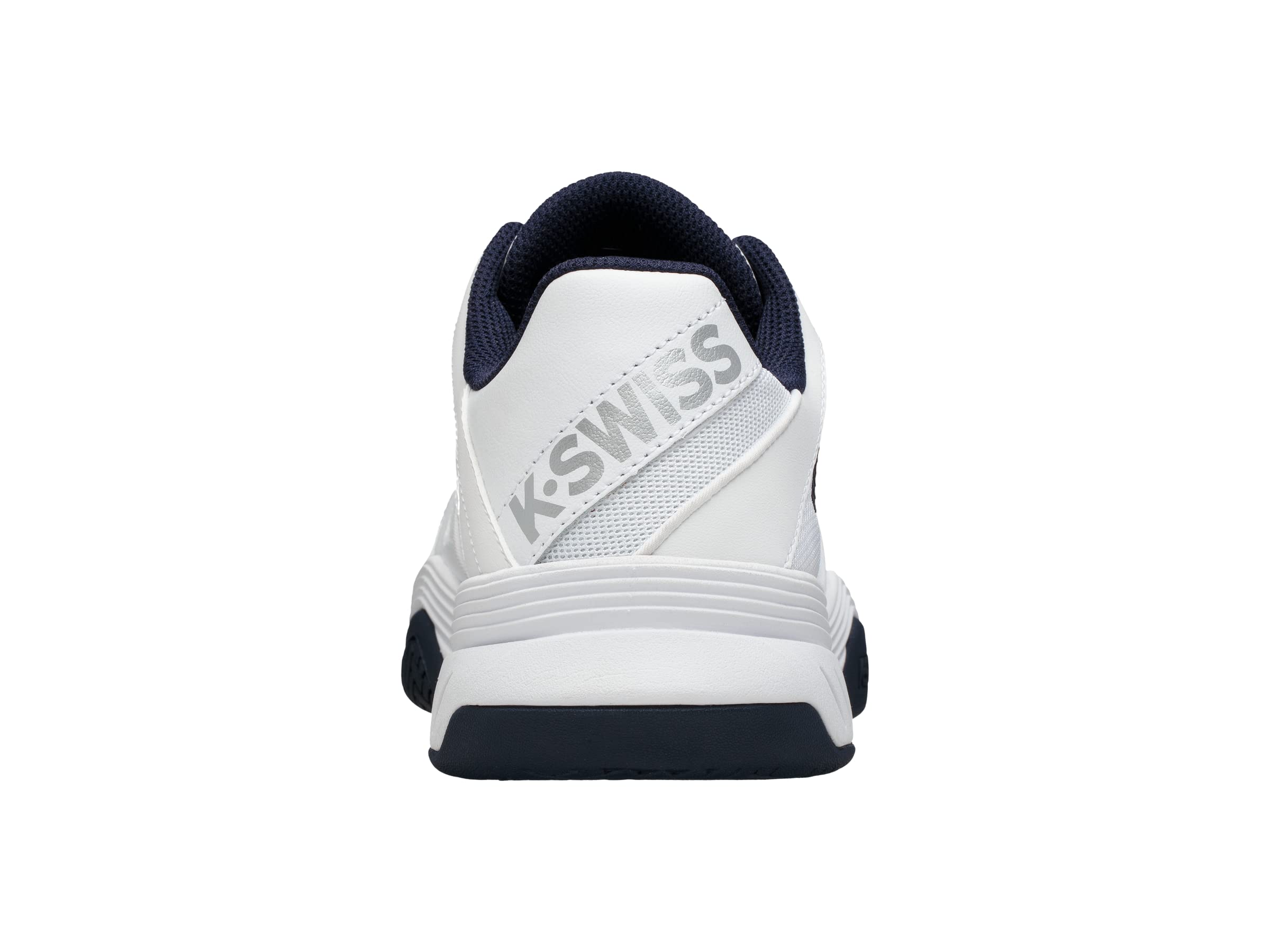 K-Swiss Men's Court Express Tennis Shoe, White/Navy, 7 M