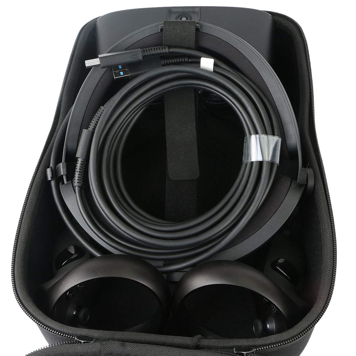 khanka Hard Travel Case Replacement for Oculus Rift S PC-Powered VR Gaming Headset