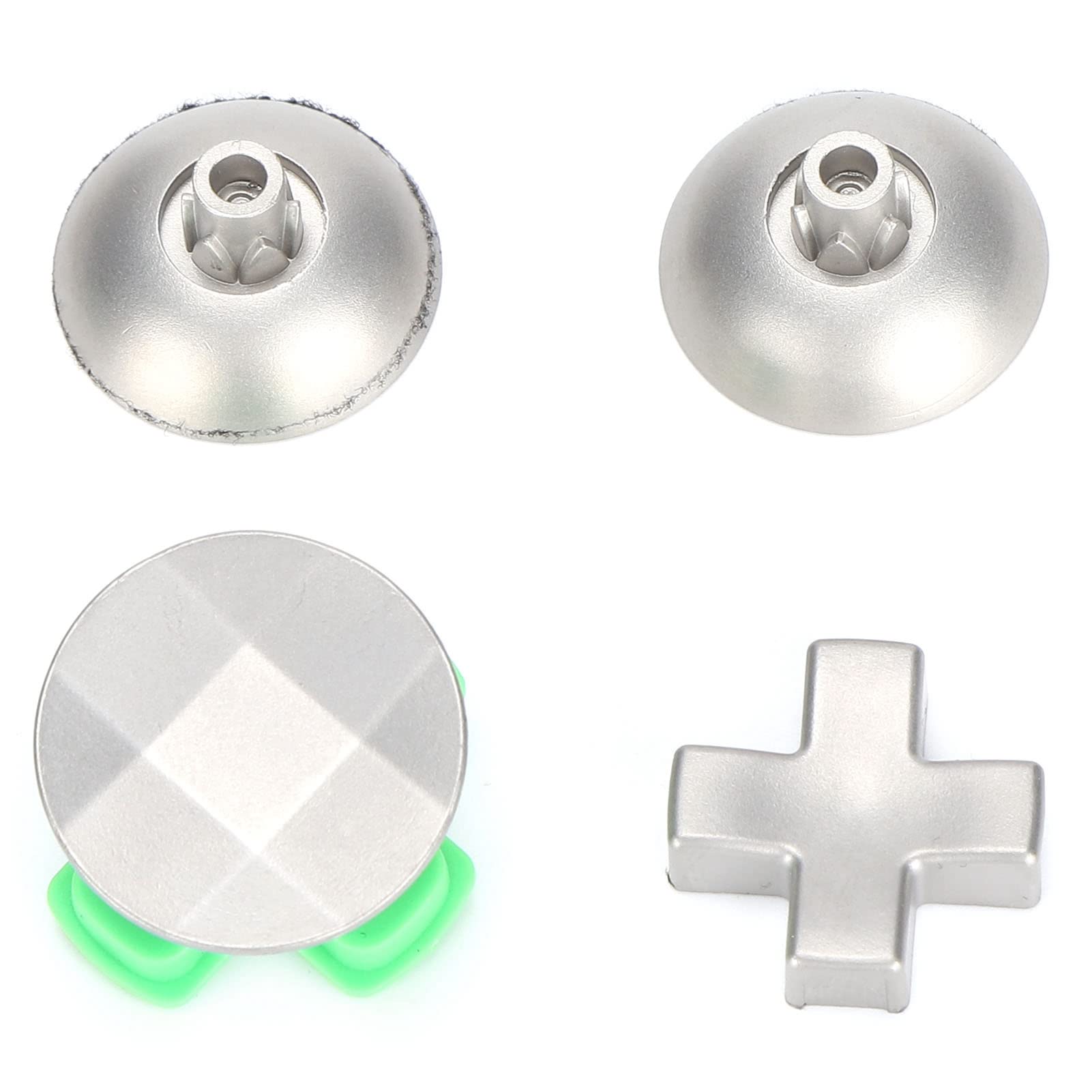 Metal Controller Buttons, Accessories Repair Kit Bundle Comfortable Hand Feel Adjustable Height Easy Installation Portable for Repair Parts
