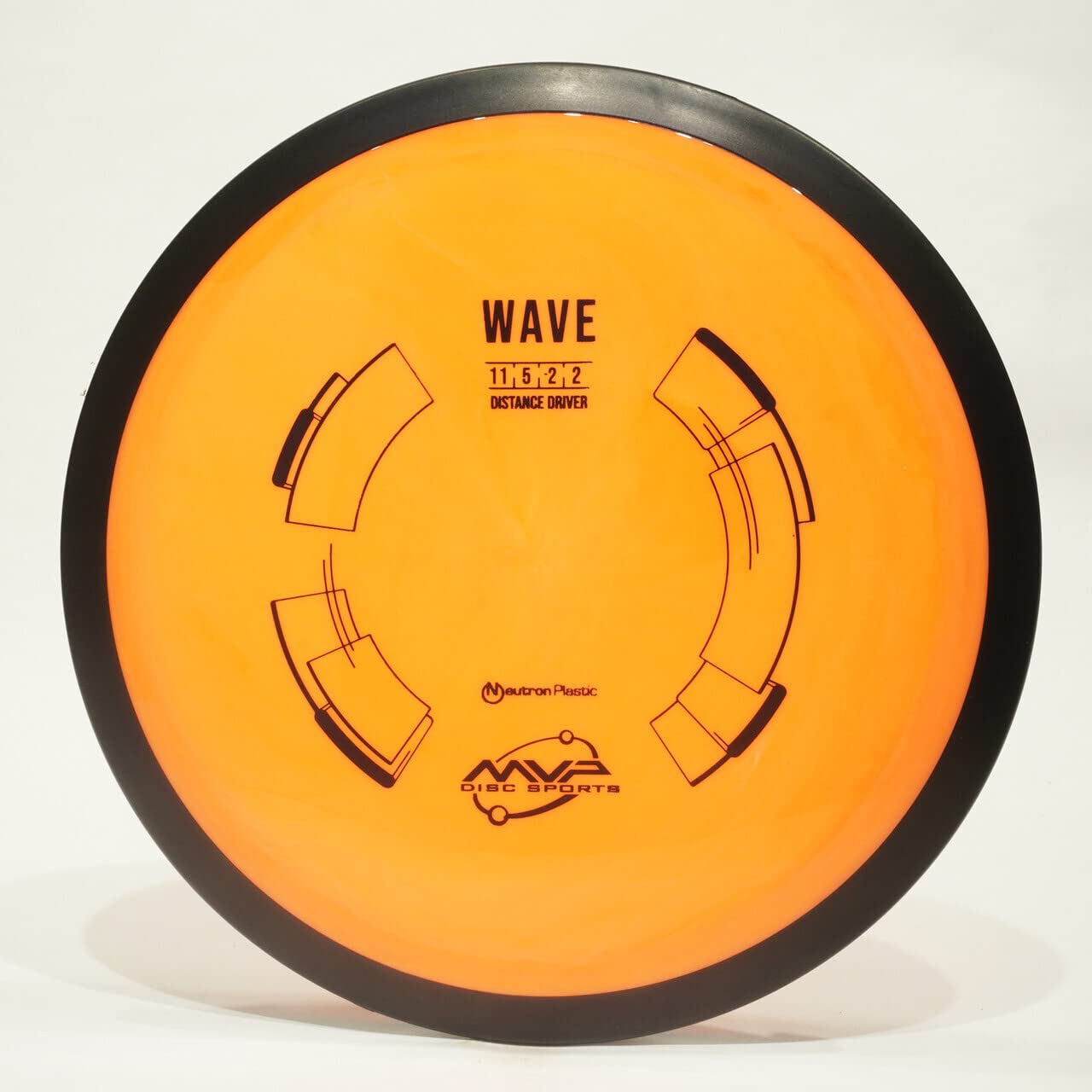 MVP Wave (Neutron) Distance Driver Golf Disc, Pick Weight/Color [Exact Color May Vary] Red 167-169 Grams