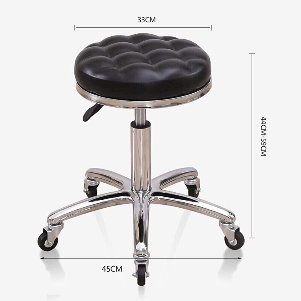 KMMK Home Chair Stool Folding Chair-Bar Stools,Liftable Barstoolsdjustable Height Counter Chair,Leisure Pub Chairsomputer Chair,Home Office Chair
