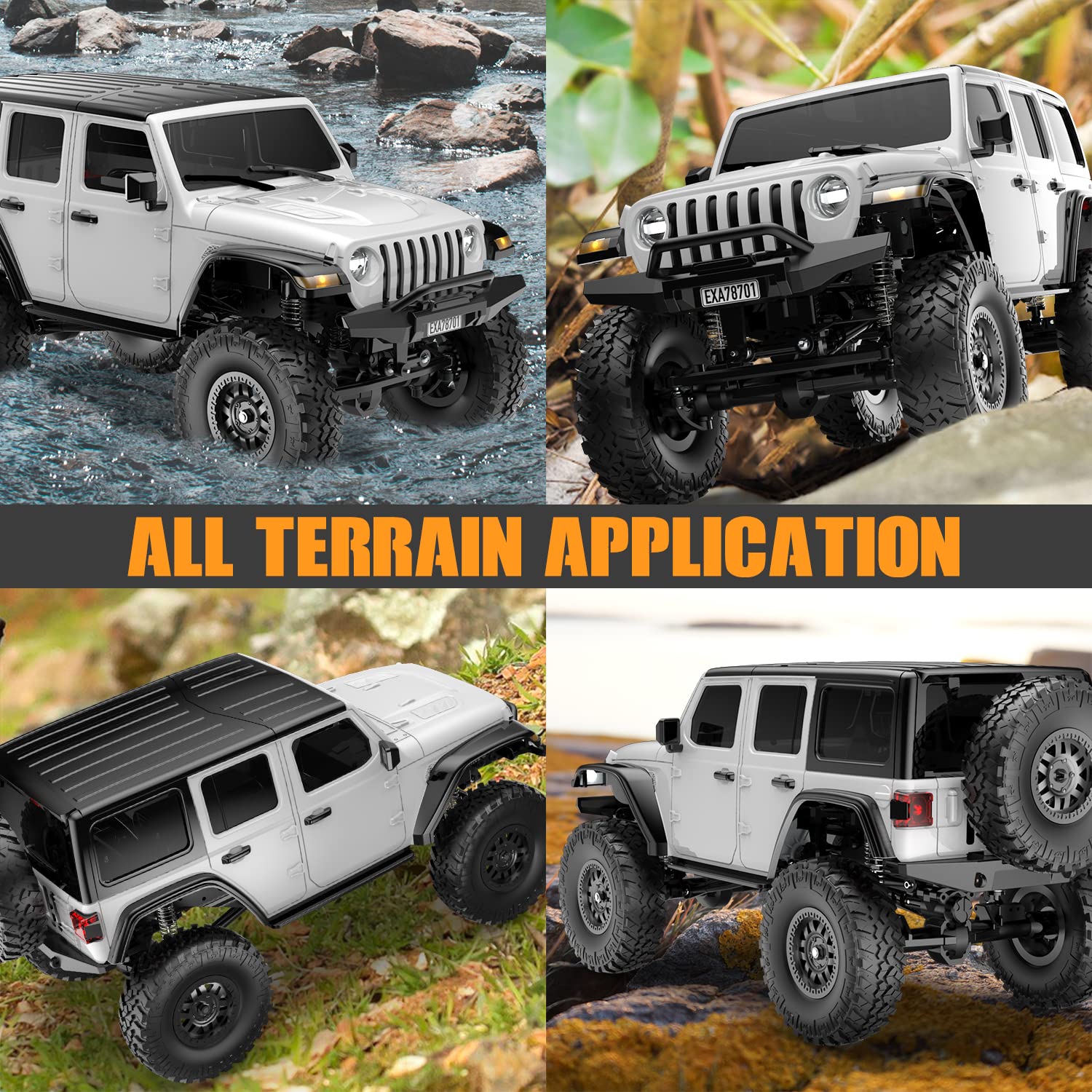 RACENT RC Truck for Boys and Girls