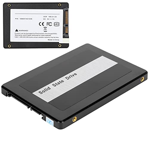 Rankomu Internal Solid State Hard Disk SSD for Laptop PC Desktop 2.5 Inch Black (8GB/60GB/120GB/240GB/480GB/TB)(240GB)