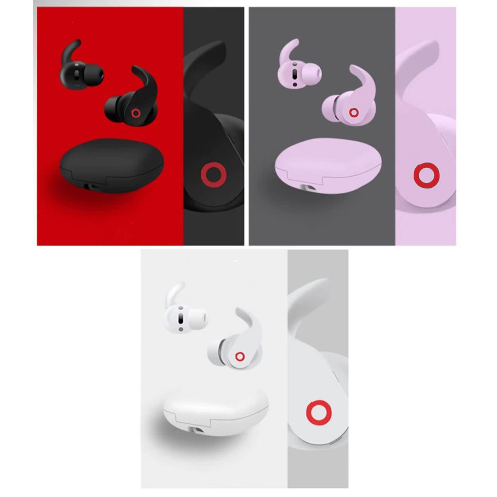 Wireless Bluetooth 5.2 Headphones,Wireless Earbuds Waterproof Low-Power Noise Cancellation Binaural Stereo HD Sound Quality for Daily Sport Workout Use