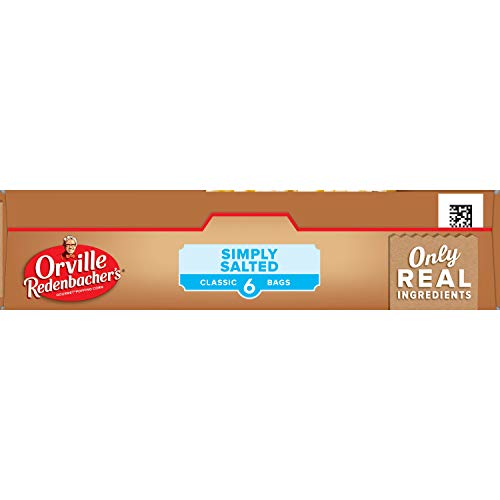 Orville Redenbacher's Naturals Simply Salted Popcorn, Classic Bag, 6-Count