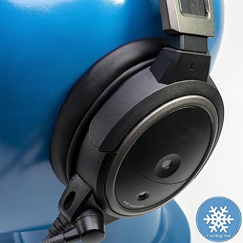 Voarmaks Cooling Gel Refresh Kit Compatible with Bose A20 A10 Aviation Headsets Featuring Cool Gel Material Slow Rebound Memory Foam,3 Durable Mic Foam Cover,Headband Cushion Pads