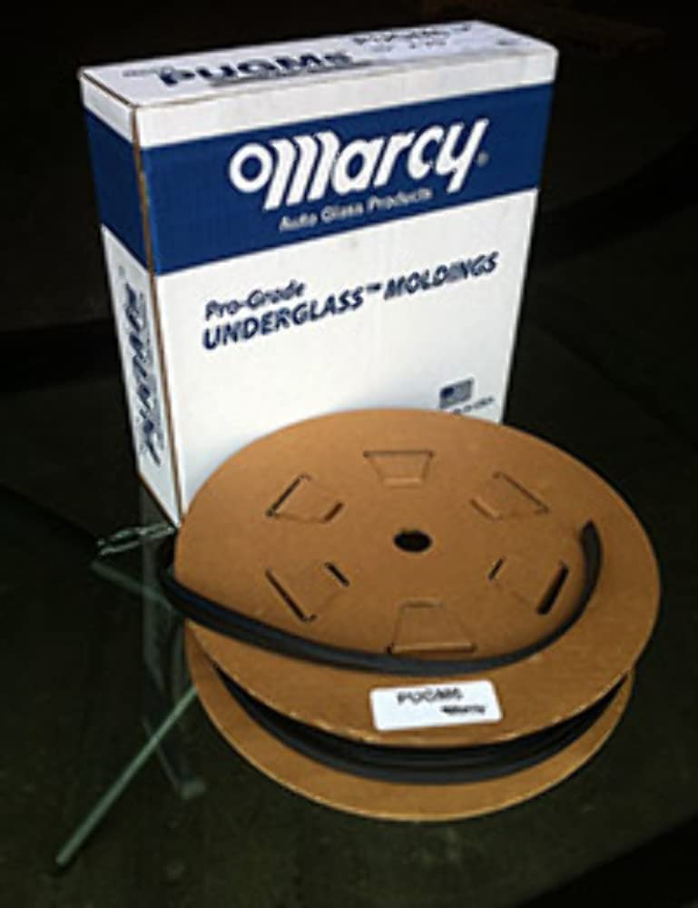 Marcy Adhesives Underglass Auto Glass Moldings 7mm (Single Extrusion) (75')