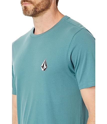 Volcom Men's Deadly Stone Modern Fit Short Sleeve Tee, Service Blue