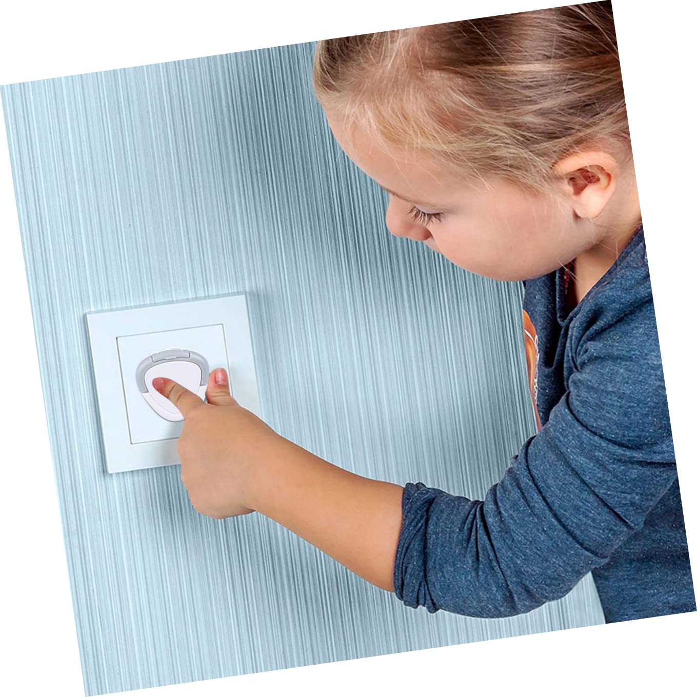 Toddmomy 12pcs Outlets Electric Hidden for Handle Baby Plastic Proofing Children Protectors Wall Cap Power Plugs Cover Covers Secure Plug Kids Caps Child Tough Electrical Protection