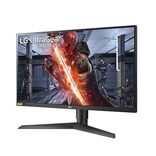 LG 27GN750-B UltraGear Gaming Monitor 27” FHD (1920x1080) IPS Display, 1ms Response, 240HZ Refresh Rate, G-SYNC Compatibility, 3-Side Virtually Borderless Design, Tilt, Height, Pivot Stand - Black