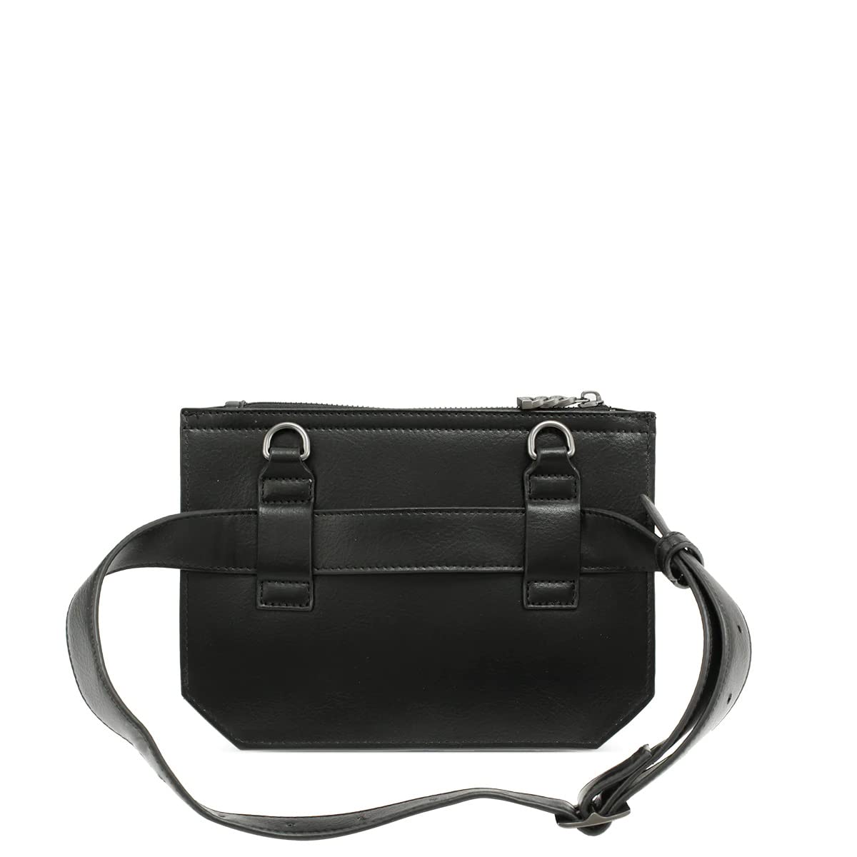 Pixie Mood Everly 9 x 6.5 Vegan Leather Convertible Belt Bag, Black