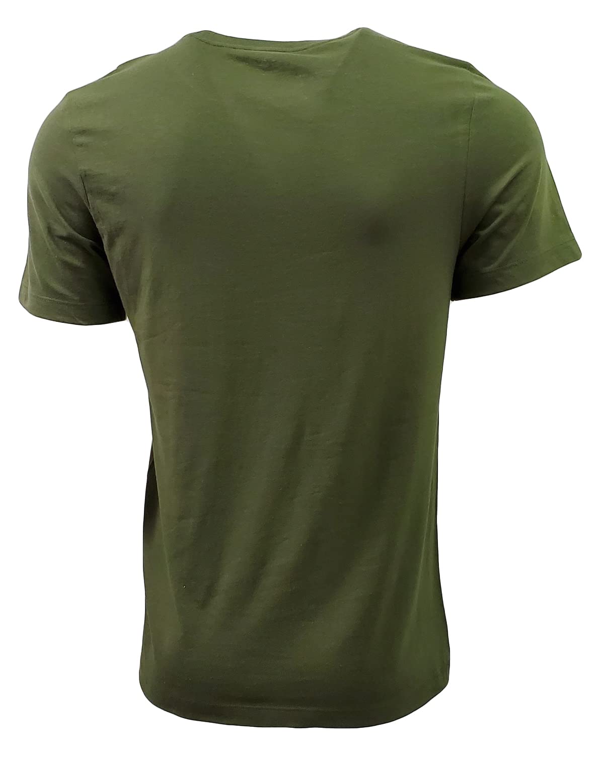 Nike Sportswear Men's Air Box Logo Short Sleeve T-Shirt (X-Large, Deep Green (Square Logo))