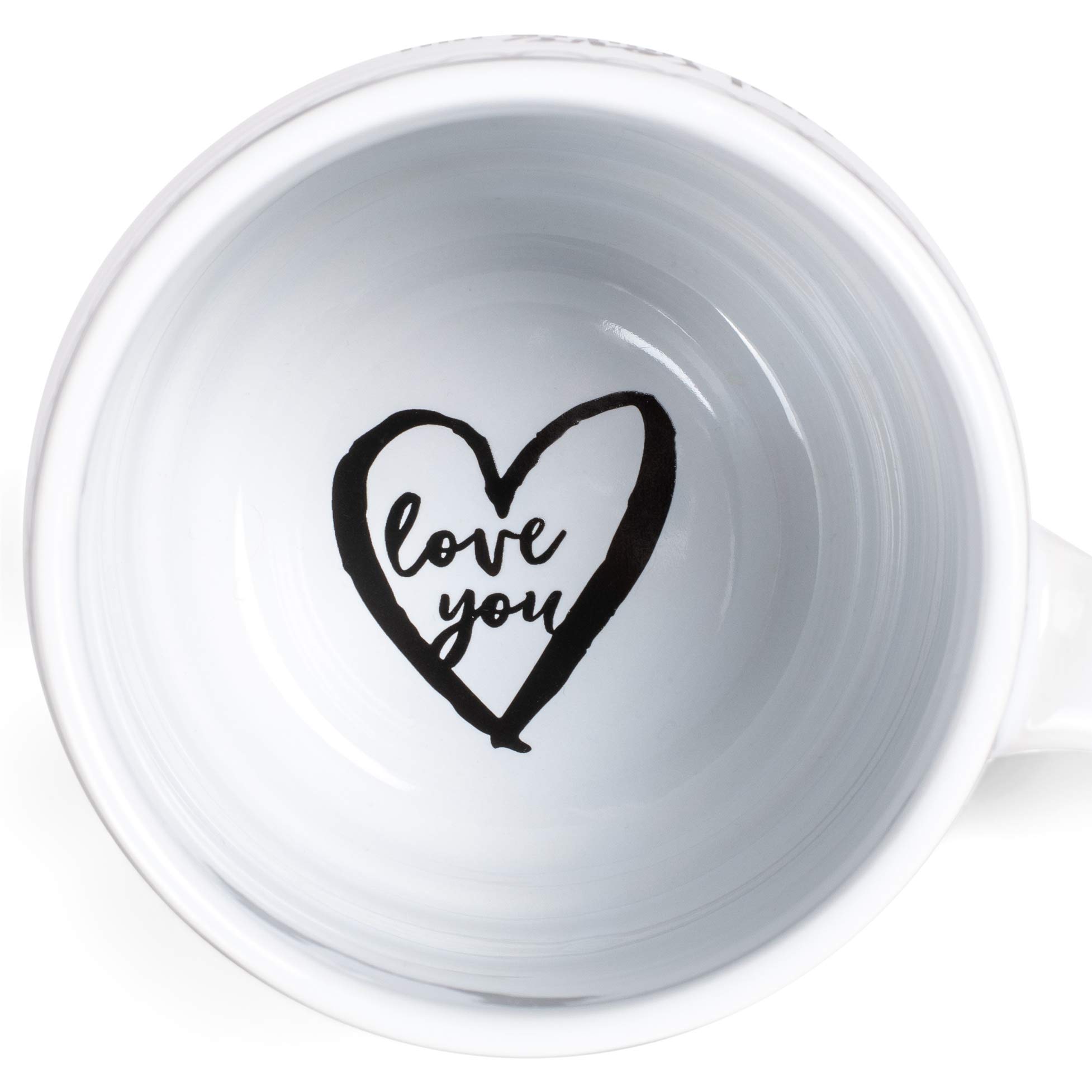 Lighthouse Christian Products You're My Sister Doodles Classic White 16 ounces Glossy Ceramic Coffee Mug