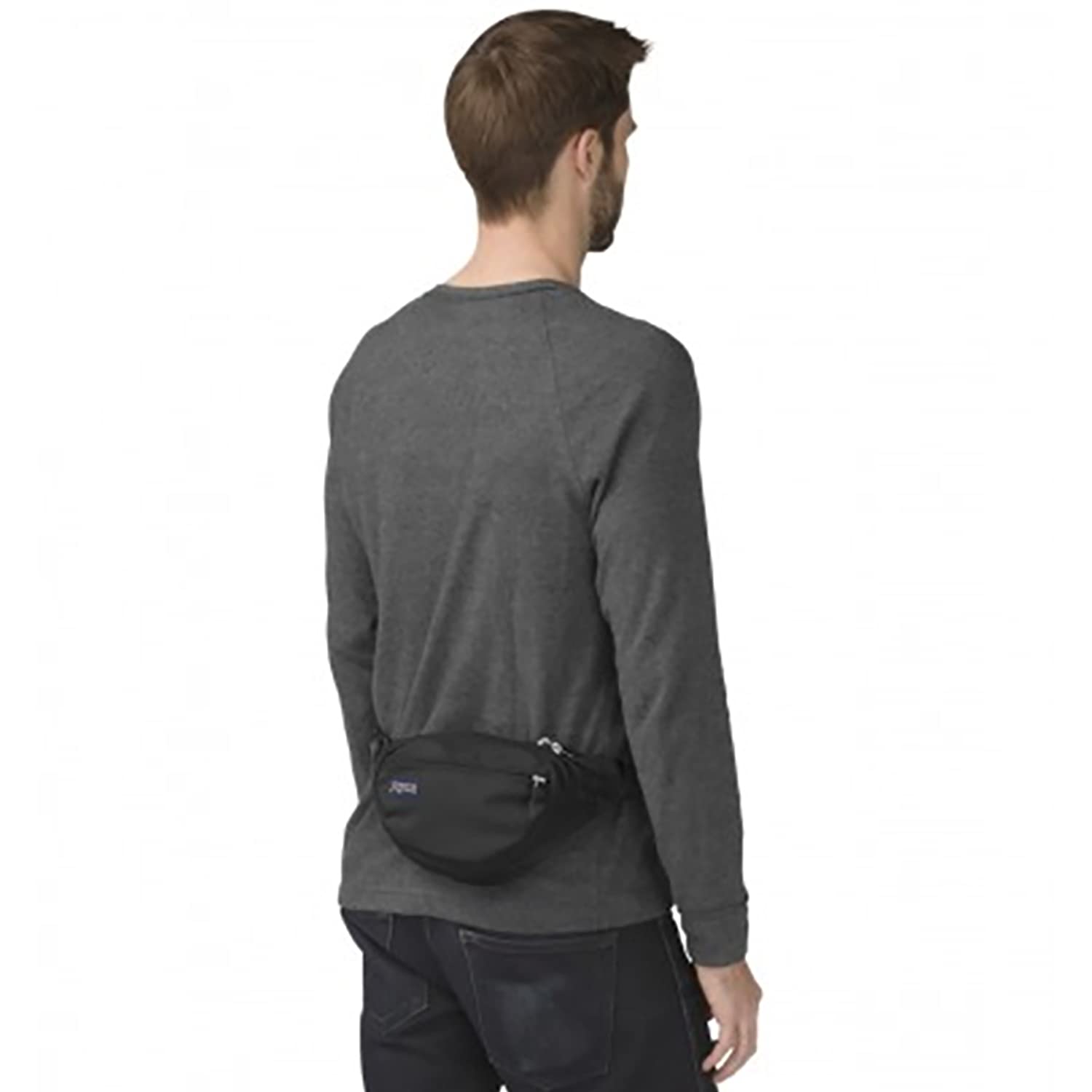 Jansport Fifth Avenue Fanny Pack Crossbody Bags, Black, One Size