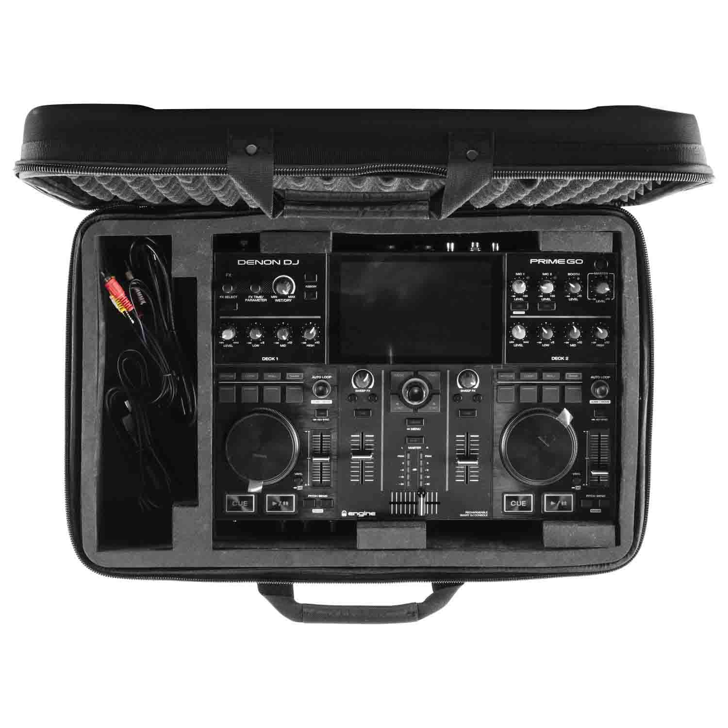 Odyssey EVA Case Custom Fit for Denon Prime GO with Cable Compartment