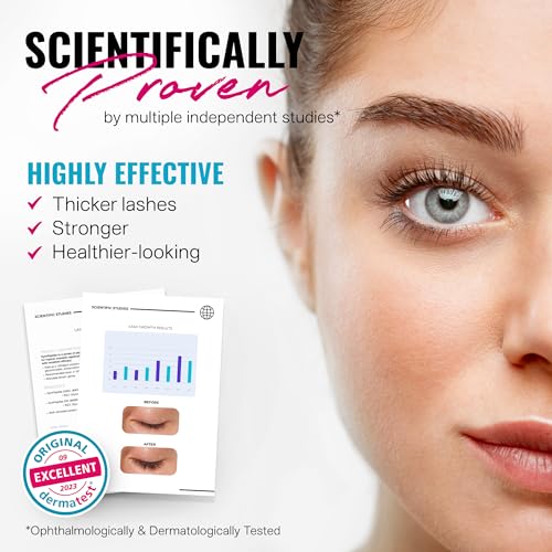 Mini LASHCOCA!NE eyelash growth serum for longer, fuller lashes | Vegan lash enhancing test winner for eyelash extensions by Svenja Walberg