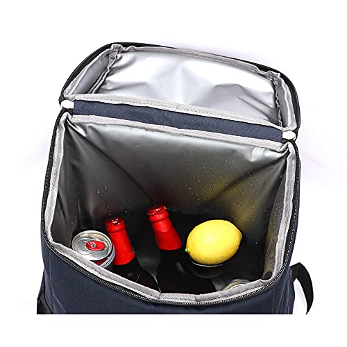 NKTOIEYS Backpack Cooler, 27 Cans Cooler Backpack Insulated Waterproof 16 Bottles Multifunctional Camping Cooler Lightweight Travel Cooler Lunch Backpack for Hiking