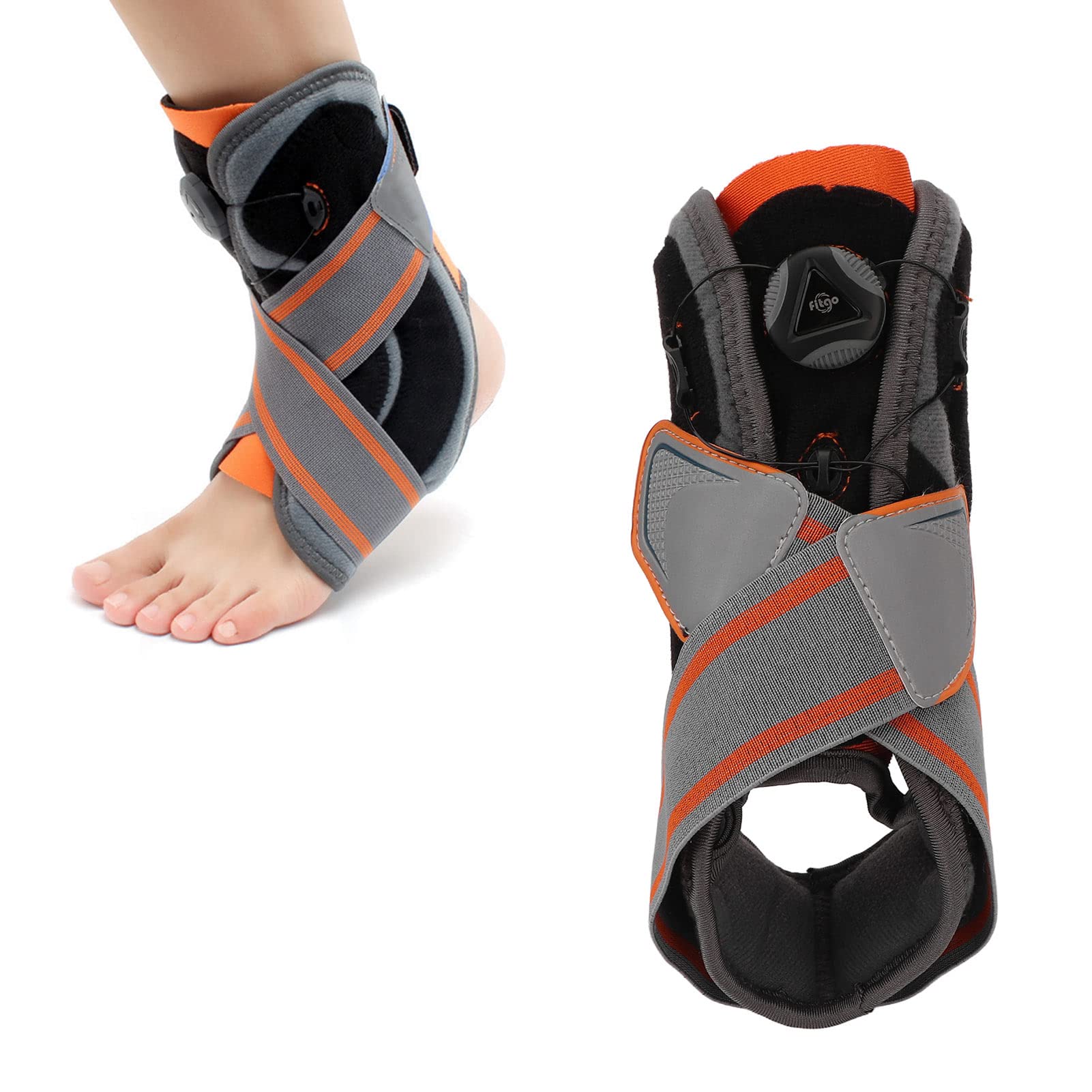 Nylon Ankle Brace Stabilizer for Injury Recovery (S)