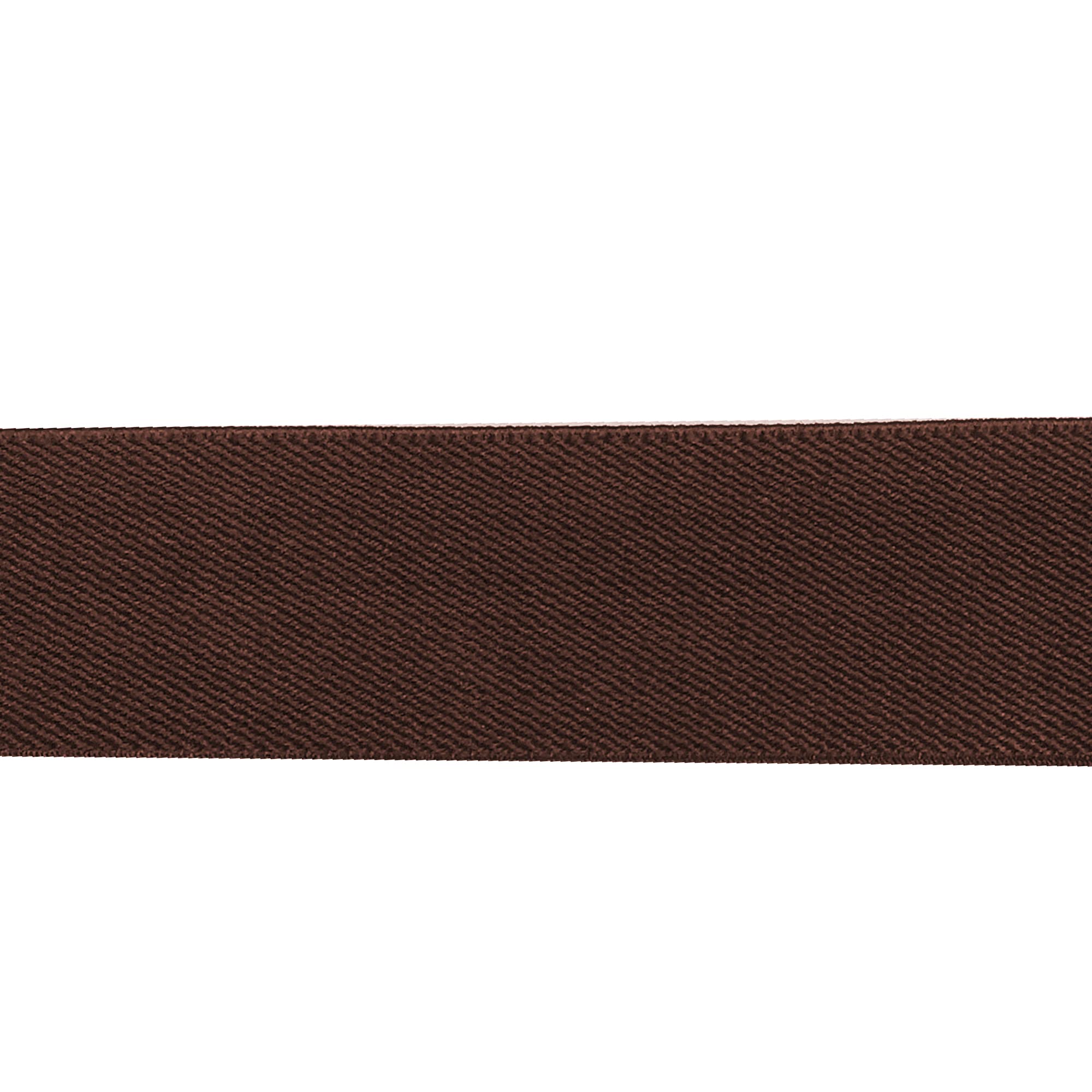 MOHSILY Men's Suspenders Y Back Soft Elastic Back Strap Coffee 1.4" Suspender