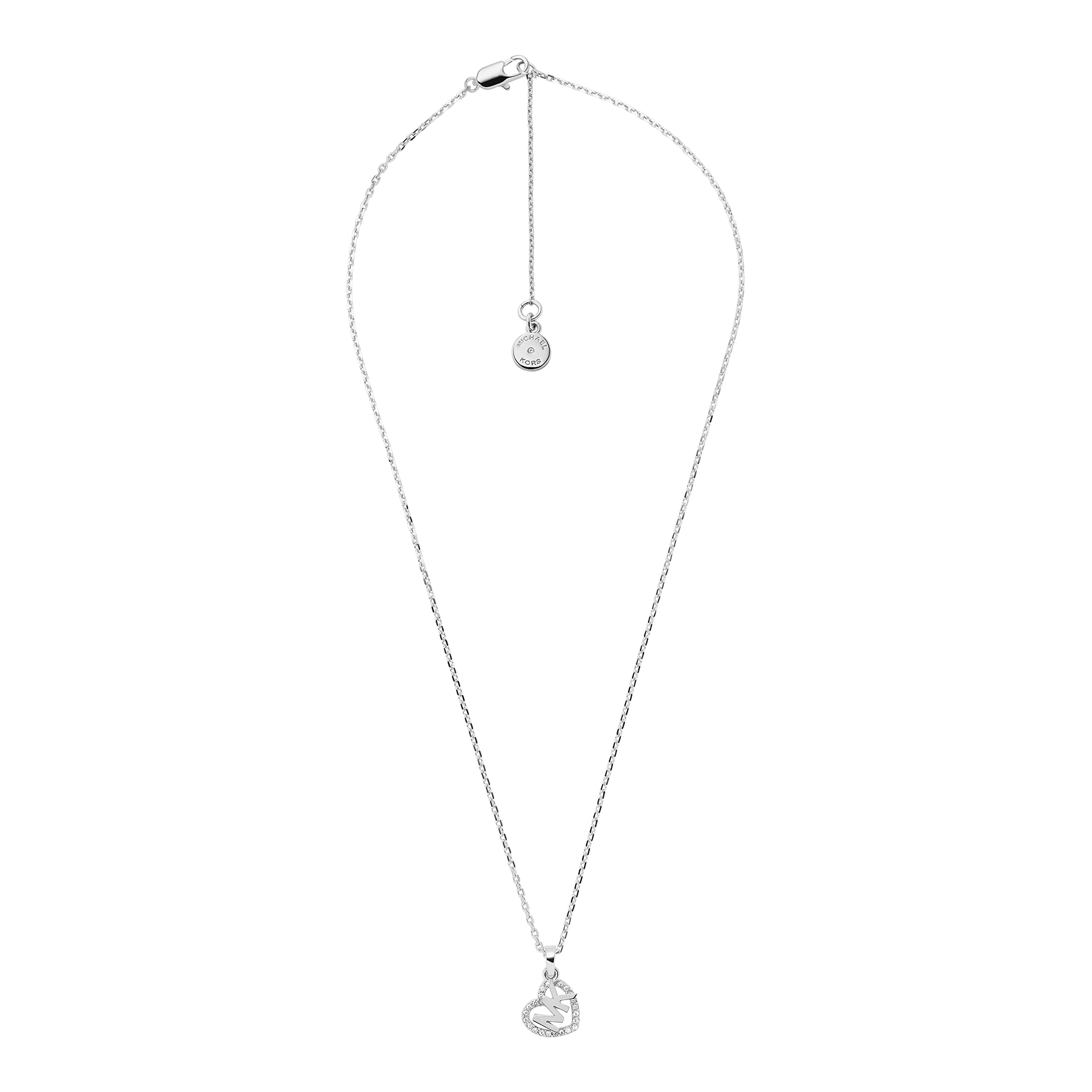 Michael Kors Women's Silver Brass Pendant Necklace (Model: MKJ7777040)
