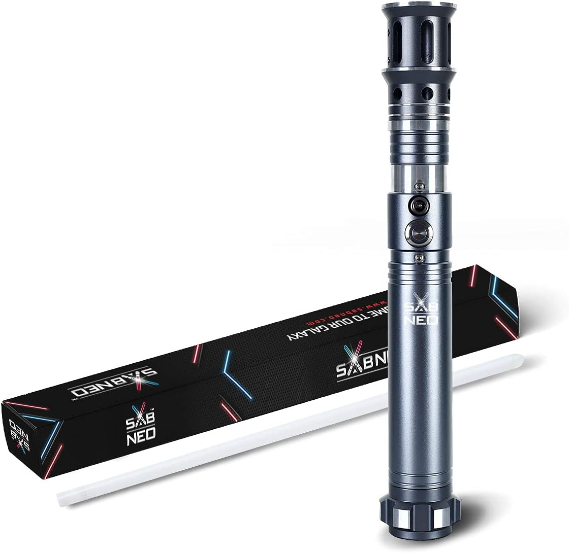 Light Saber V7 Changeable Colors - Smooth Swing and Sound Dueling Light Sabers RGB - 10 Sound Effects