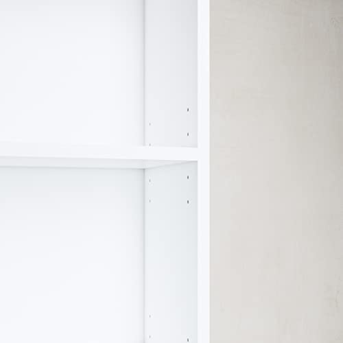 WAHEY Bookcase, 6-Tier Adjustable Open Storage Shelf Display Bookshelf, HOFB004