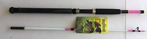 Kinghawk 2-Section Pink 8' Catfish Rod - 15-30 LB Line Weight/Spinning/Sale for 38.99 (New)