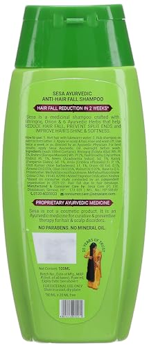 Sesa Anti Hair Fall Shampoo With Bringraj and Oinon - 80ml/2.70 Fl Oz
