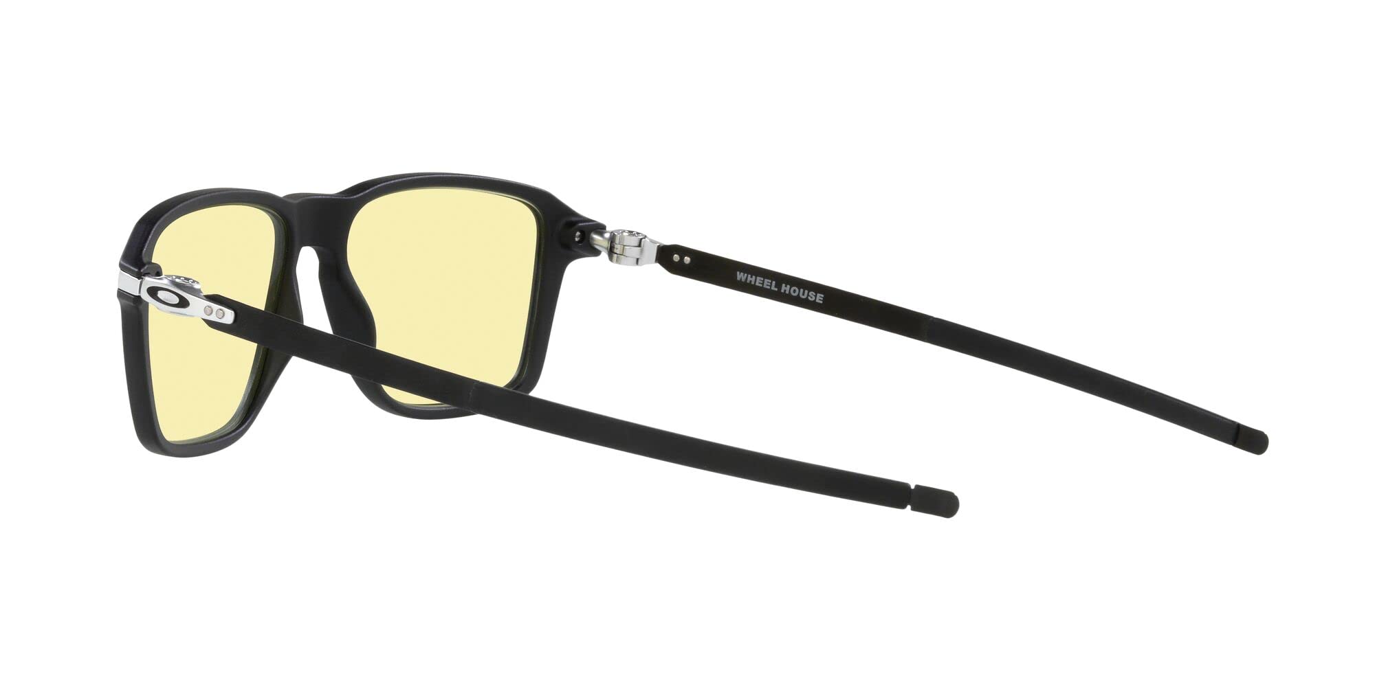 Oakley Men's OO9469 Wheel House Square Sunglasses, Matte Black/Prizm Gaming, 54 mm