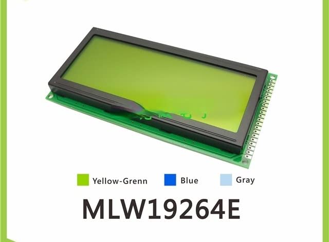 Tool parts for Machine 19264 LCD LCD Screen Module Parallel Port 192X64 Industrial Graphics Dot for Matrix Screen Module MLW19264E - ( Color: Model1/ Spec: 5v )