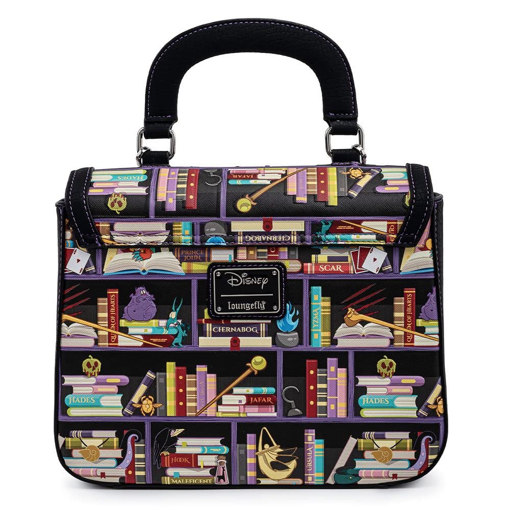 Loungefly Disney Villains Books Crossbody Purse