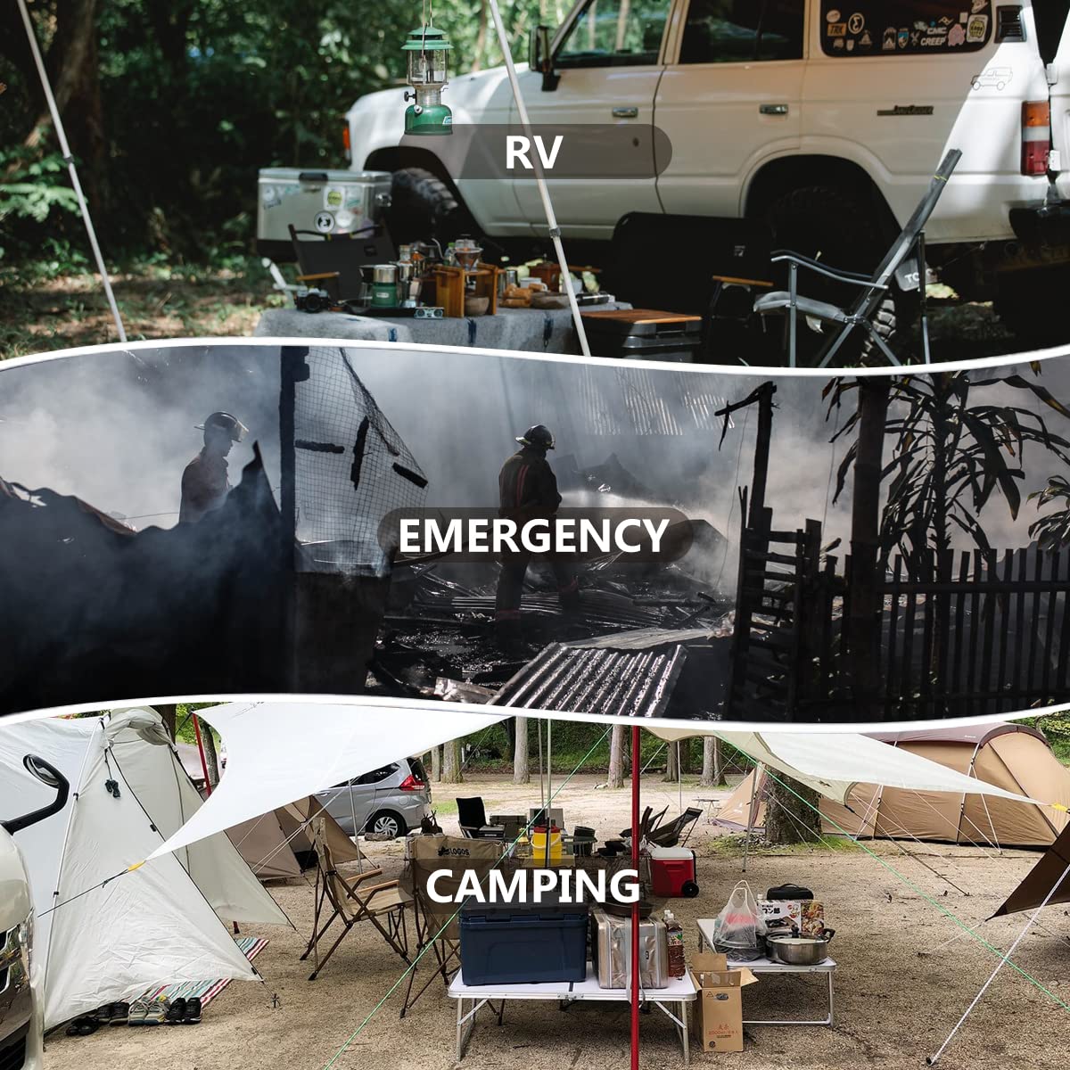 OUPES 1200W Solar Generator with 200w Panels Included, 992Wh Lifepo4 Power Station 3 x 1200W AC Outlets, Best for Camping Home Use, Power to RV/Van Trip